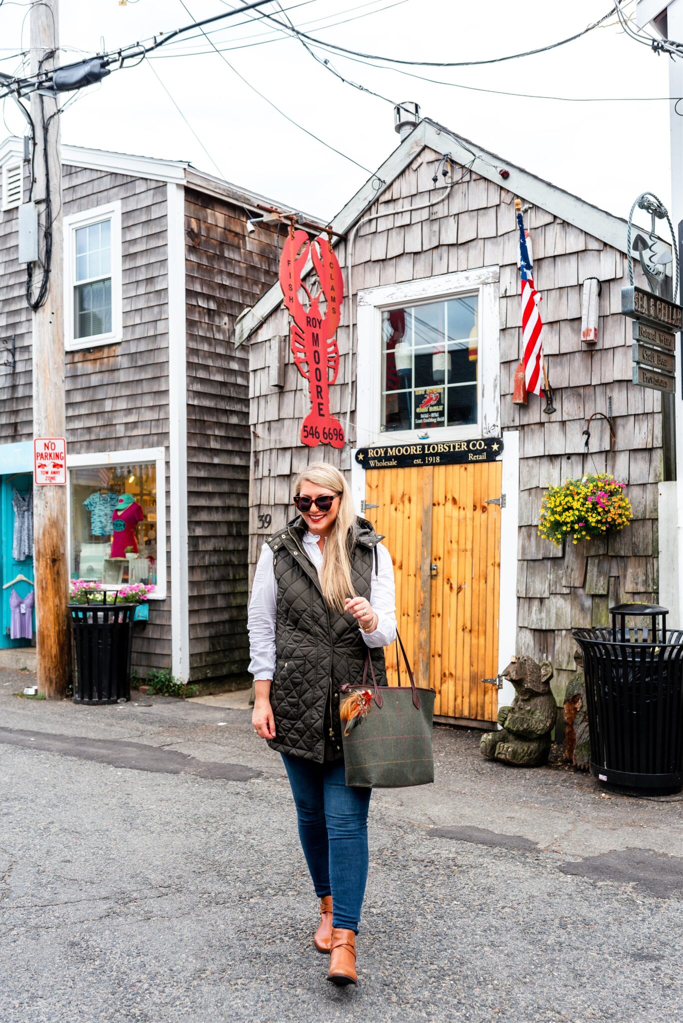5 Favorite Fall Outfits I Wore While Exploring Rockport | Kristy & New ...
