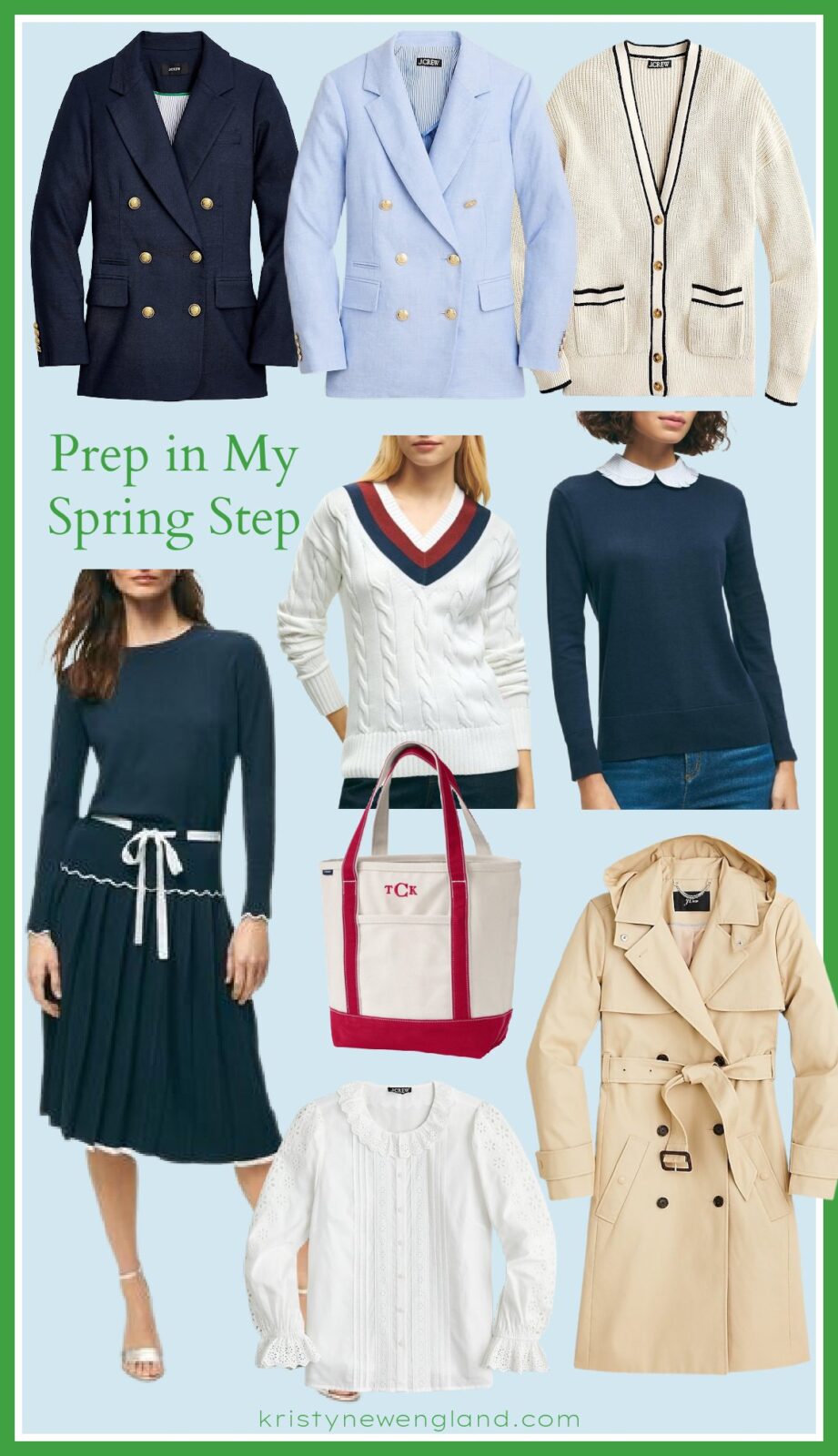 Classic Spring Styles for the Preppy at Heart | Kristy & New England
