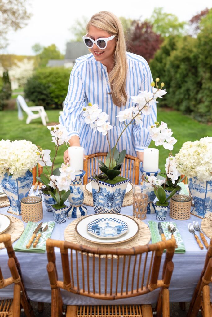 Outdoor Entertaining with the MacKenzie-Childs Royal Toile Collection ...