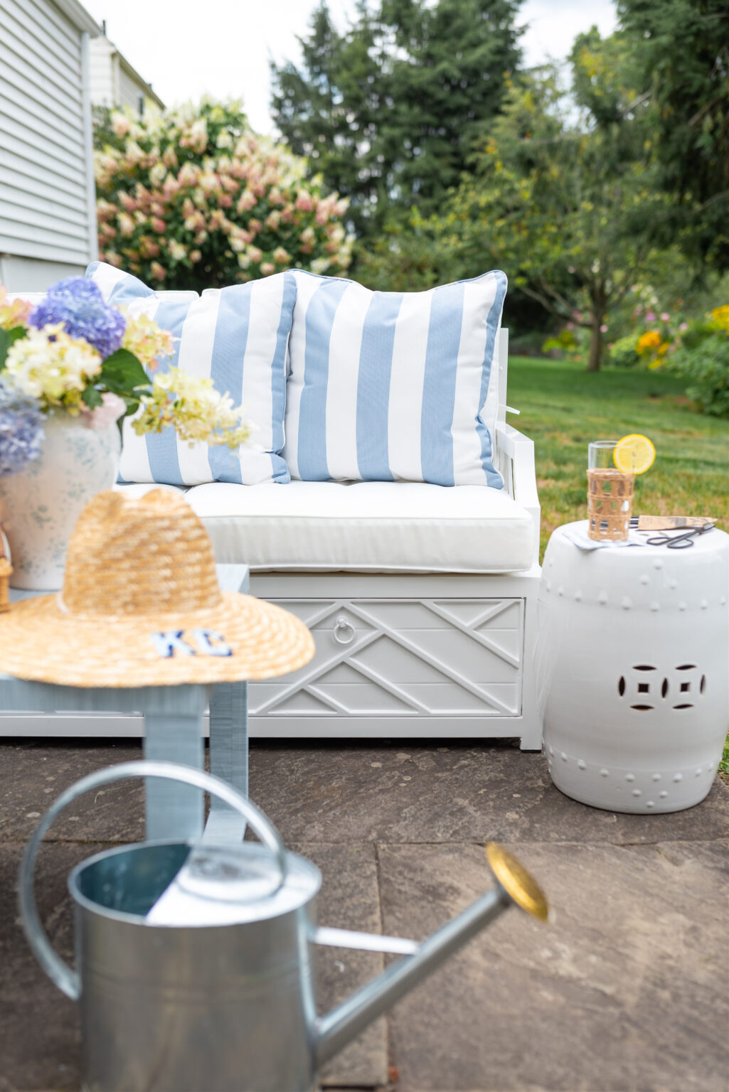 Patio Refresh with Ballard Designs | Kristy & New England