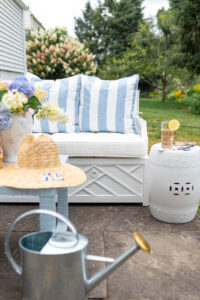 Patio Refresh with Ballard Designs | Kristy & New England