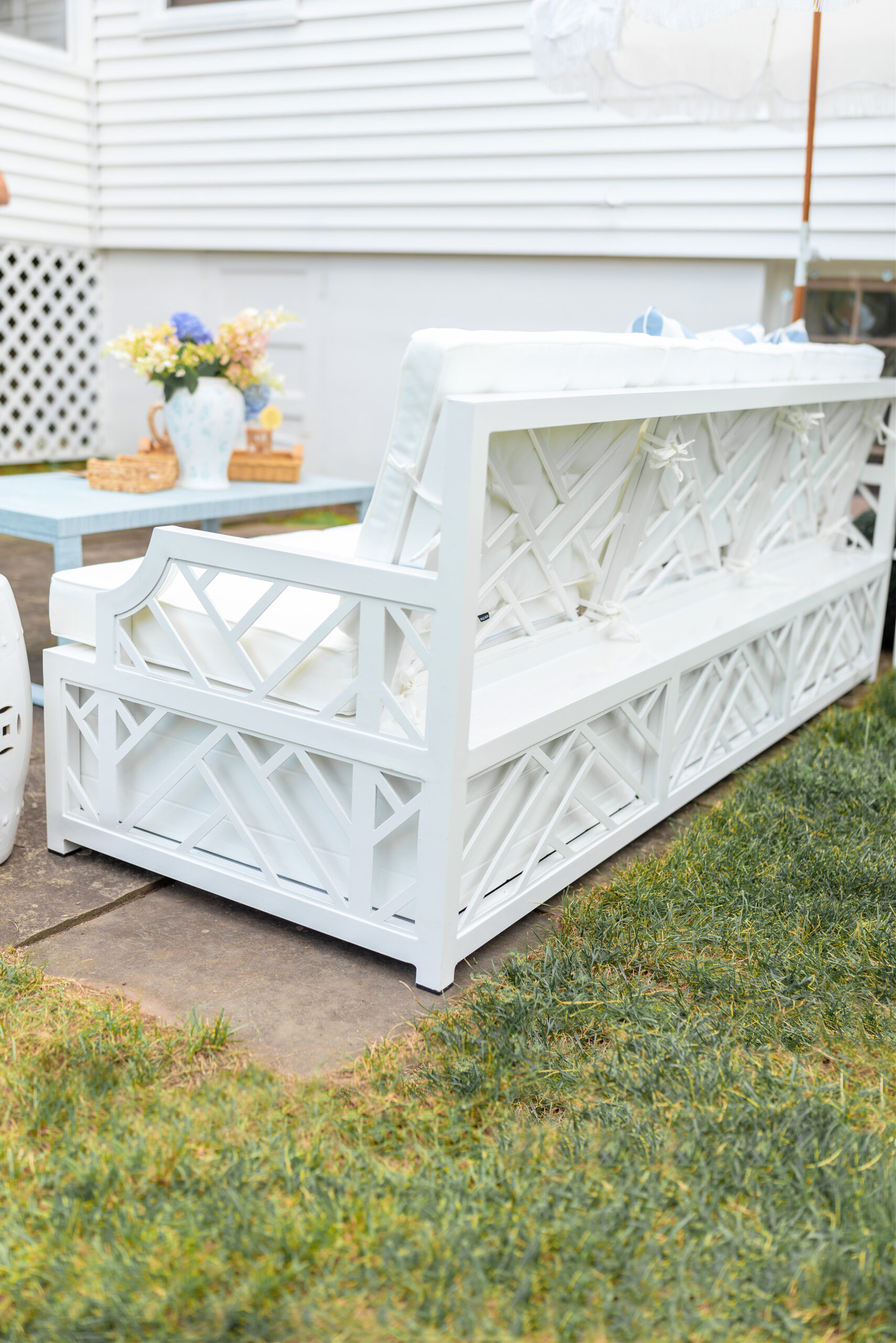 Patio Refresh with Ballard Designs | Kristy & New England