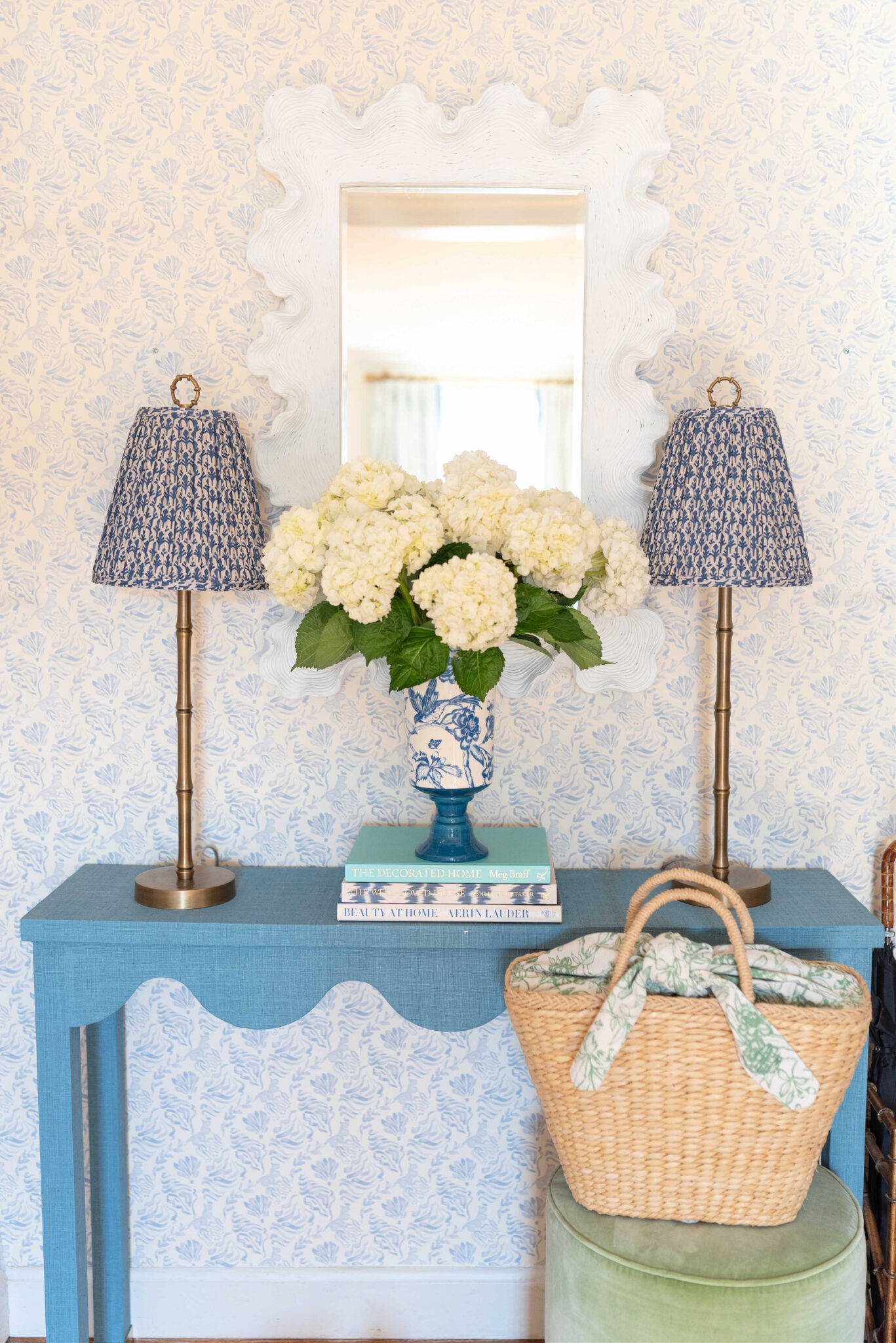Keys to Coastal Blue & White Interiors in Our New England Home | Kristy ...