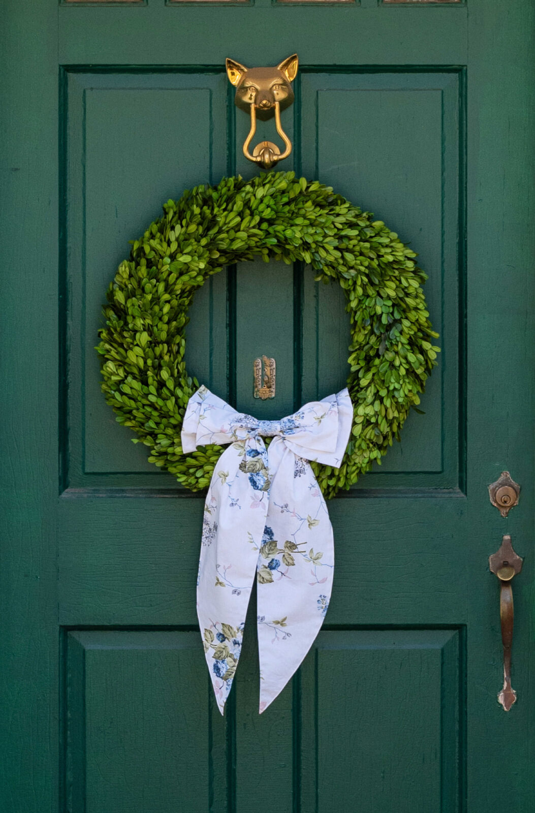 Our Spring Front Door | Kristy & New England