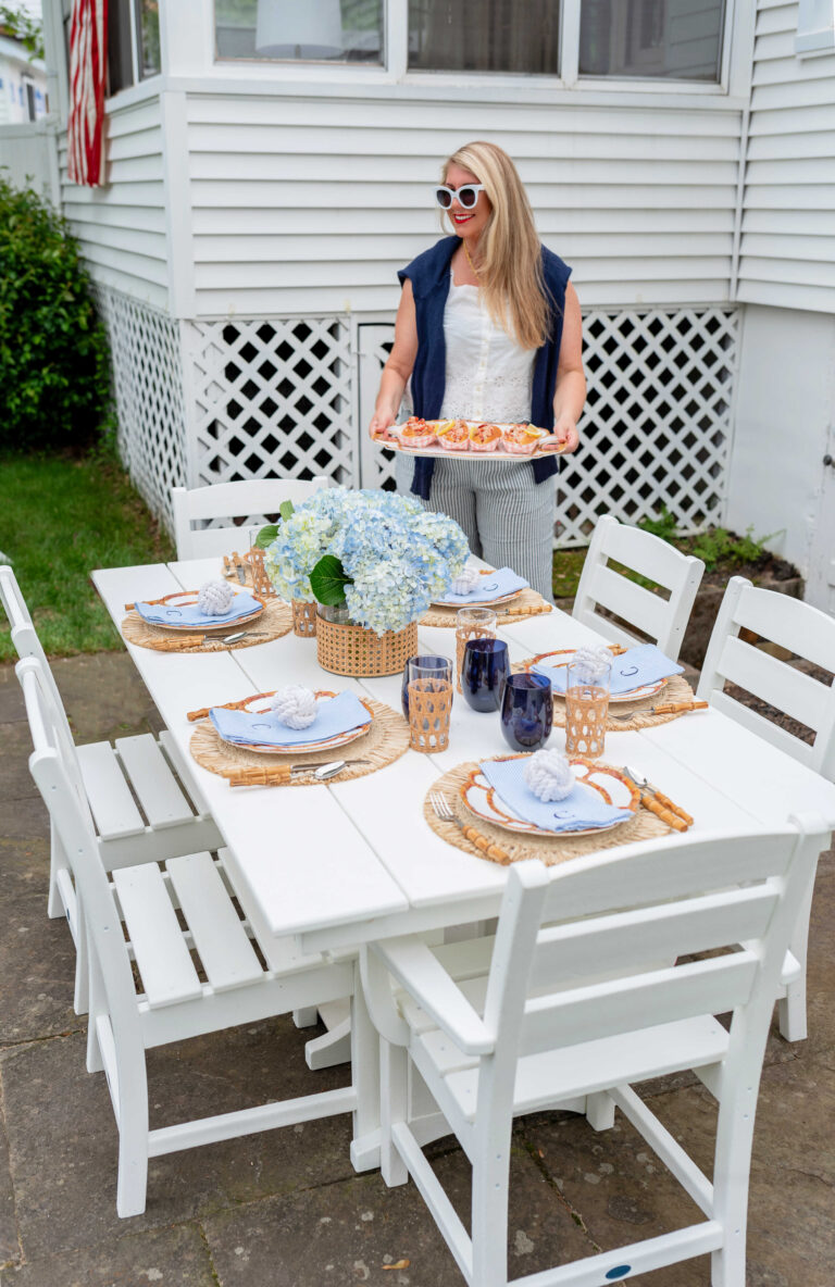 Our New Outdoor Furniture | Kristy & New England